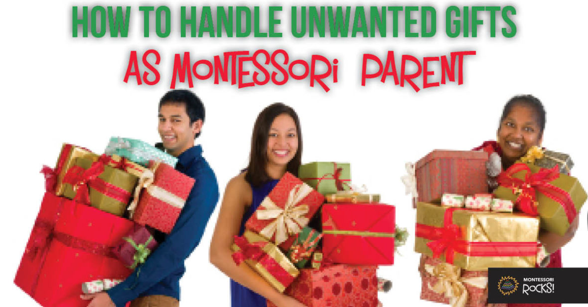 How to Handle Unwanted Gifts as a Montessori Parent - Montessori Rocks